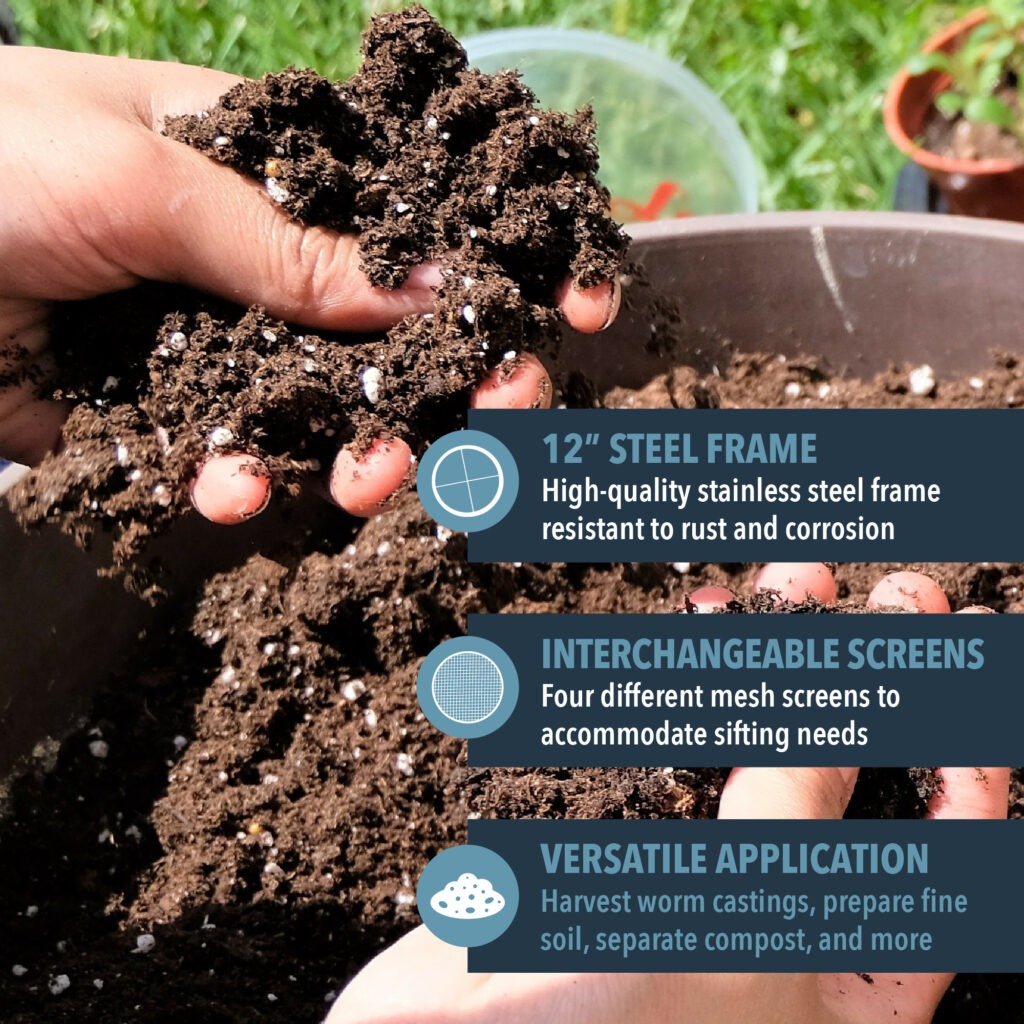 Worm Castings Sifter | Worm Nerd